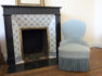 Fauteuil crapaud bleu - feeb's little shop