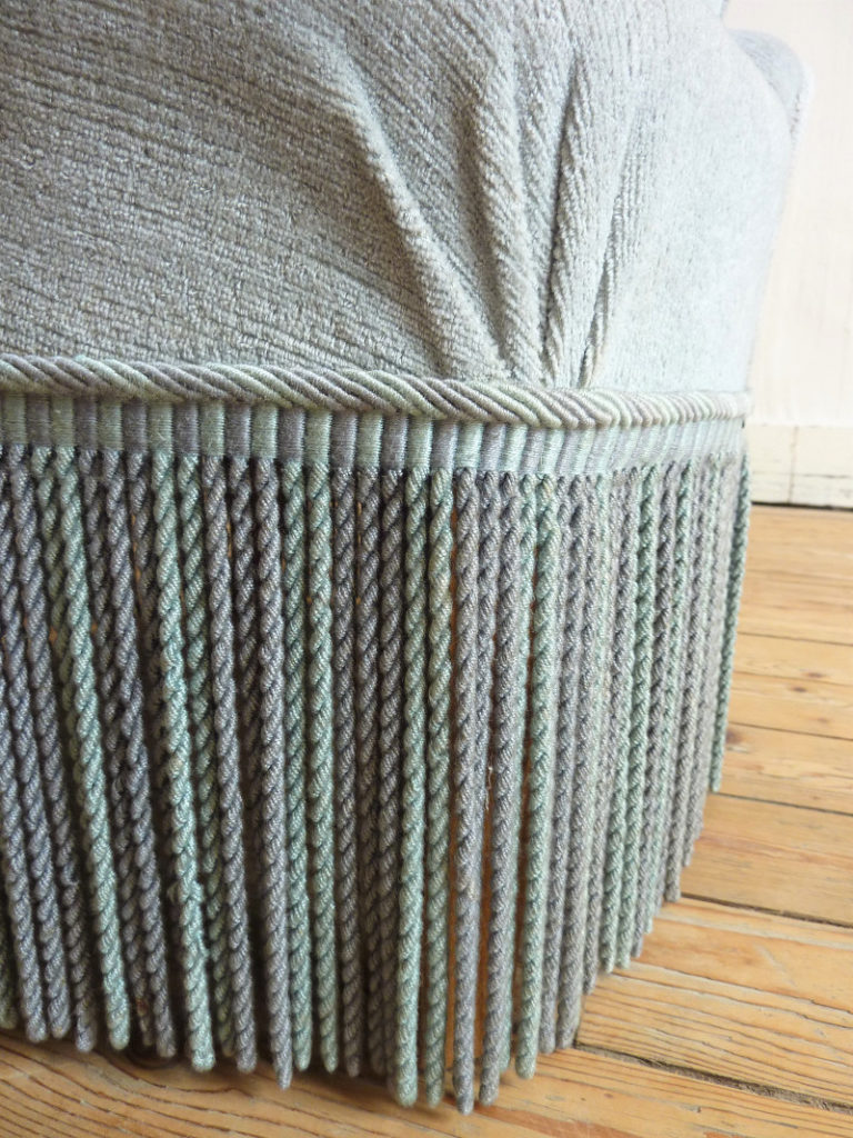 Fauteuil crapaud bleu - feeb's little shop